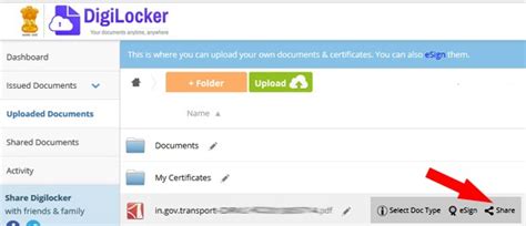 7 Simple Tips To Share Documents Online Using Digilocker App