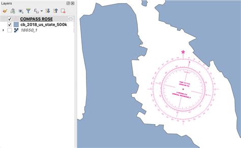 Qgis Compass With Magnetic Declination