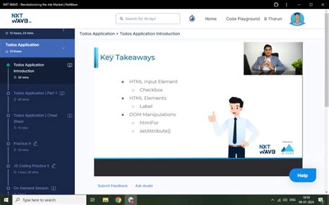 Tharun Narayana Busa On Linkedin Dom Dynamiccode Nxtwave Connections