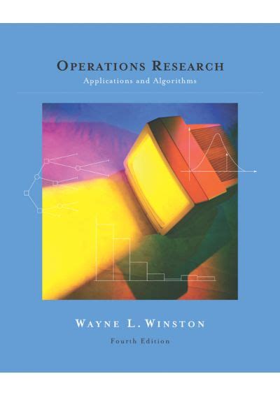 Operations Research Applications And Algorithms Cengage Ebook 12
