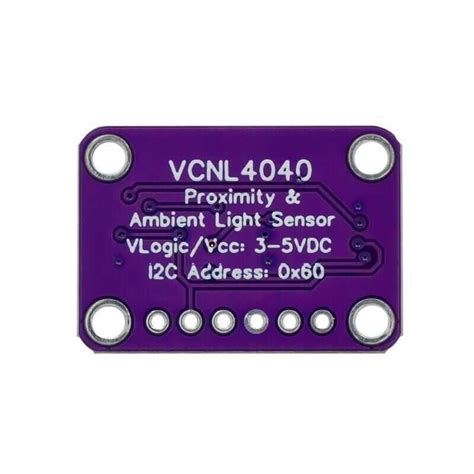 Vcnl4040 Proximity And Lux Sensor Motorobit
