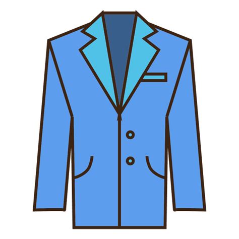 Design Png E Svg De Ícone De Terno Azul Para Camisetas