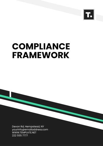 Free Compliance Framework Template To Edit Online