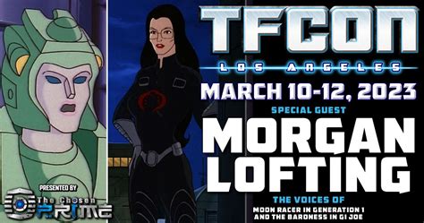 Transformers Voice Actor Morgan Lofting To Attend Tfcon Los Angeles 2023