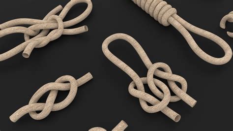 3d Model Knot Model Vr Ar Low Poly Cgtrader