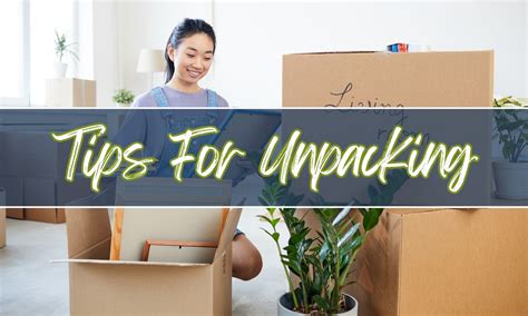 Tips For Unpacking After A Move