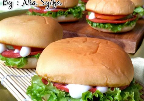Resep Burger Mini Sederhana Oleh Nia Syifa Cookpad