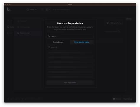 stuck at sync local repositories when trying to add a large repo