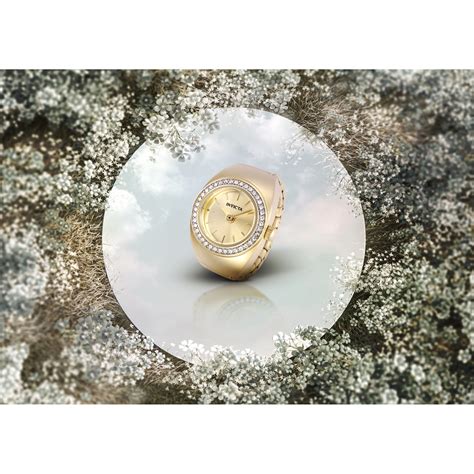 Invicta Mini Angel Womens Ring Watch 165mm Gold 48944 Official