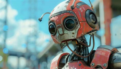 A Robotic Companion Designed To Enhance And Simplify Daily Life Stock