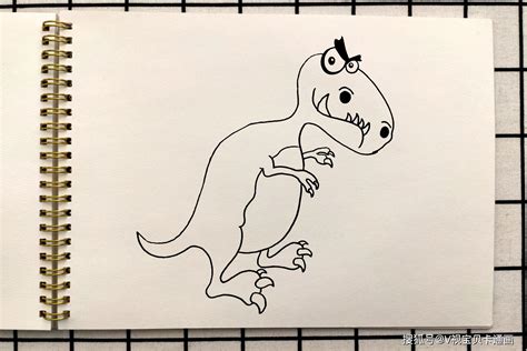 Python简笔画绘制 数据驱动绘图恐龙超萌超可爱的恐龙简笔画，简单几步就能学会哦！ Csdn博客