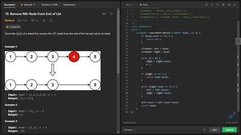 Day 6 Of 100 Days Of Code Challenge Remove Nth Node Prince Choudhury