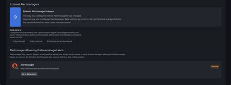 Alerting Send Alerts To Has No Default Cant Find Configuration · Issue 64081 · Grafana