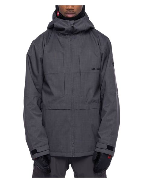 686 Mns Smarty 3 In 1 Form Jacket Charcoal Texture Vestes Ski Snowleader
