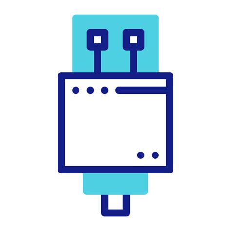 Usb Port Generic Mixed Icon
