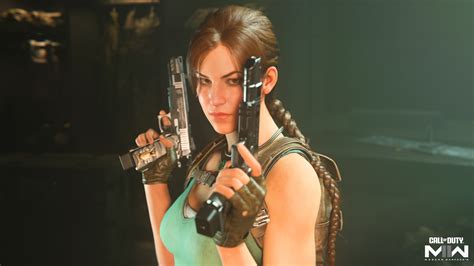 Lara Croft Drops Into Warzone And Modern Warfare Ii On September