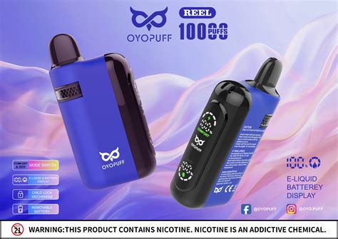 Oyopuff Reel Device With Power Up And Downoption Urban Vape Shop New