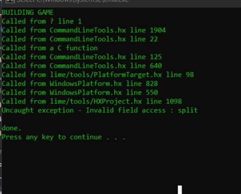 Strange Errors When Compiling Haxe Community