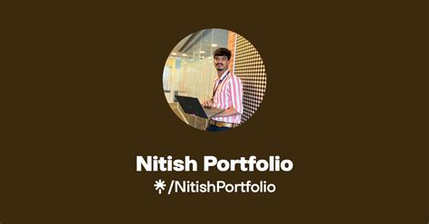 Nitish Portfolio Instagram Linktree
