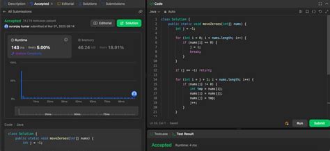 100daysofdsa Dsa Java Codingchallenge Movezeroes Programming