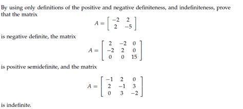 Solved By Using Only Definitions Of The Positive And Chegg