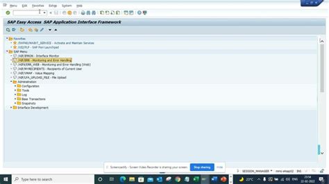 Arghadip Kar On Linkedin How To Get All Tcode For Sap Interface Framework