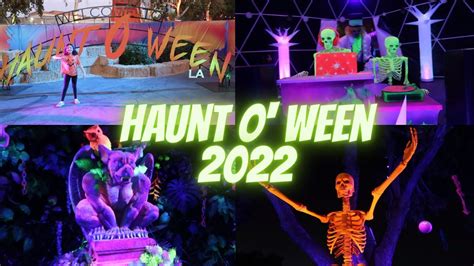 Halloween Fun At Haunt O Ween La 2022 Trick Or Treating Rides Face