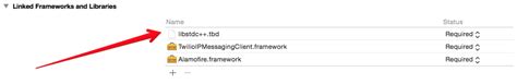 Objective C IOS Twilio IP Messaging Initial Integration Steps Stack Overflow