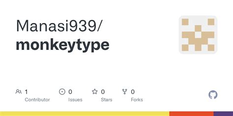 Github Manasi939monkeytype