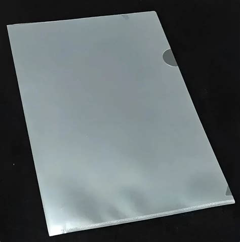 L Shape Plastic File Folder A4 White At ₹ 12 Piece In Tiruchirappalli