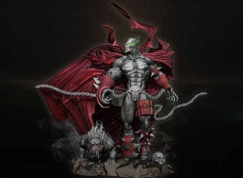 Big 16 Tall Spawn Model 3xdm Resin Model Toys And Games Toys Miniature Toys Pe