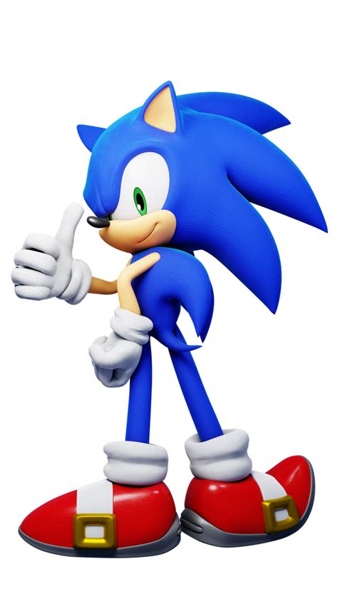Sonic Advanced Pose Render By Lionfac3cat On Deviantart