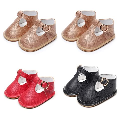 만화 인쇄 정품 가죽 부드러운 아기 신발 신생아 소년 소녀 유아 신발 슬리퍼 미끄럼 방지 아기 신발 0 24m첫걸음 Aliexpress