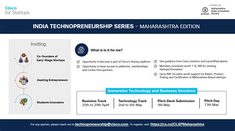 About CFS Cisco For Startups