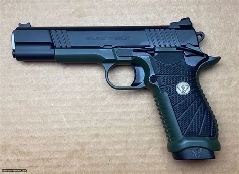Wilson Combat Experior Mm OD Green Double Stack