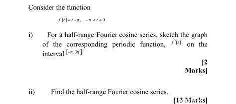 solved consider the function f t 1 1 1