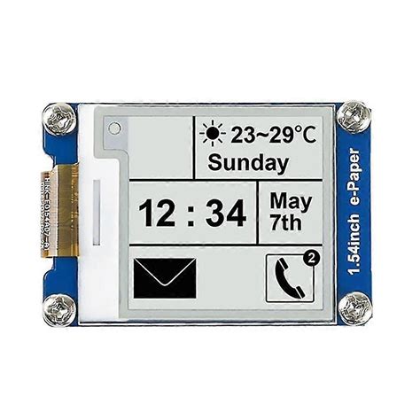 154inch Ink Screen Segment E Paper E Ink Display Module Spi Screen Fruugo Uk