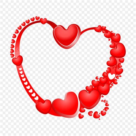 รูปกรอบรูปหัวใจน่ารัก Png การ์ดแสดงความรัก หัวใจ สีชมพูภาพ Png สำหรับการดาวน์โหลดฟรี