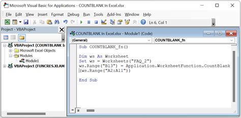 Countblank In Excel Formula Examples How To Use