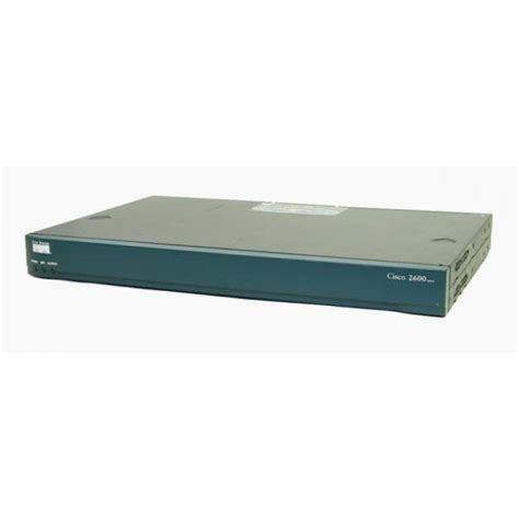 Cisco CISCO2611XM 2611 LAN WAN Router With 2 10Base T RJ45 Ethernet Ports 2 WAN Slots And