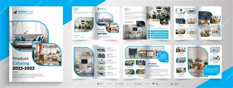Premium Vector Company Product Catalog Design Template Modern