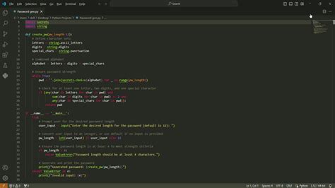 Video Completed My Second Task Of Password Genrator At Codsoft