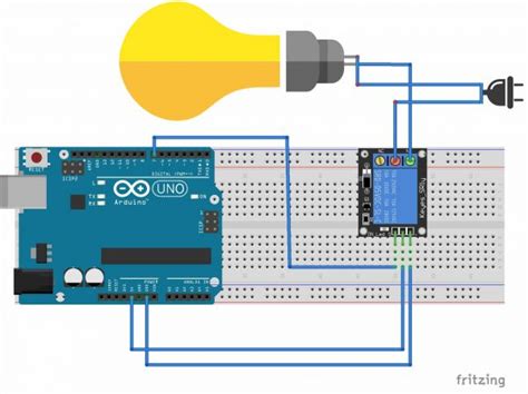 Interfacing Relay With Arduino Uno