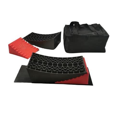 Heavy Duty Caravan Rv Wheel Chock Leveling Blocks Ramps Curved Camper Leveler Blocks Rv Leveling