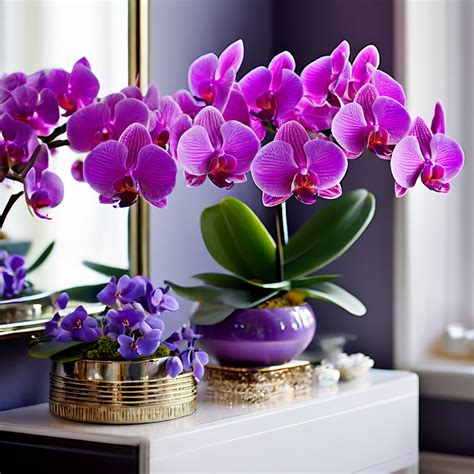 Home Decor With Orchid Arrangements Viva Orchids