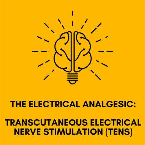 The Electrical Analgesic Transcutaneous Electrical Nerve Stimulation Phyllis Berger