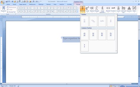 Ms Word Equation Editor Font Tessshebaylo
