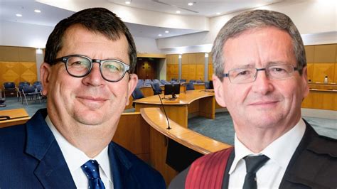 Federal Court Judge Ian Jackman And Chief Justice Andrew Bell Split