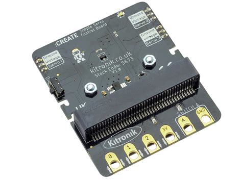 Kitronik Simple Servo Control Board For Bbc Microbit Kiwi Electronics