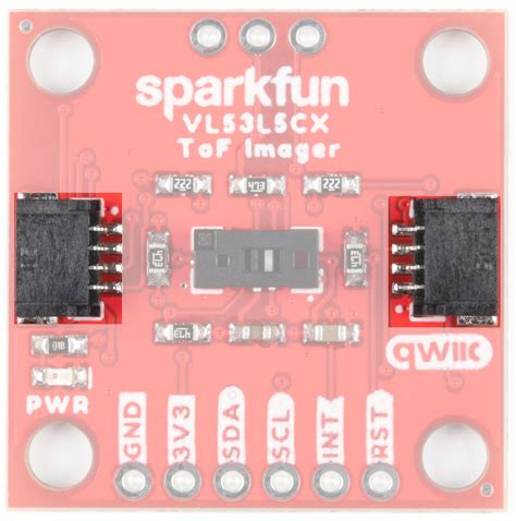 Qwiic ToF Imager VL53L5CX Hookup Guide SparkFun Learn
